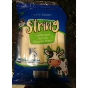 Happy Farms String Cheese, Low Moisture, Part Skim Mozzarella: Calories ...