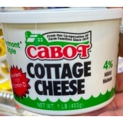 Cabot Cottage Cheese, Vermont Style: Calories, Nutrition Analysis ...