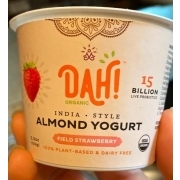 Dahlicious Yogurt, Almondmilk, Strawberry: Calories, Nutrition Analysis ...