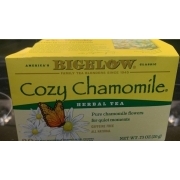 Bigelow Herbal Tea, Cozy Chamomile: Calories, Nutrition Analysis & More ...
