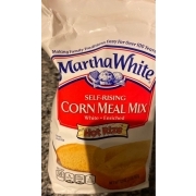Martha White Corn Meal Mix, Self-Rising, Hot Rize, White: Calories ...