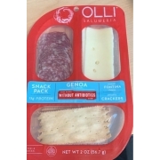 Olli Salumeria Snack Pack, Genoa Mild Salami: Calories, Nutrition ...