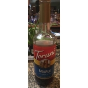 Torani Syrup, Maple: Calories, Nutrition Analysis & More | Fooducate