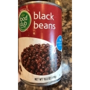 Food Club Black Beans: Calories, Nutrition Analysis & More | Fooducate