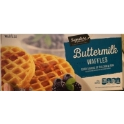 Signature Select Buttermilk Waffles: Calories, Nutrition Analysis ...