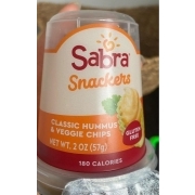 Sabra Snackers, Classic Hummus & Veggie Chips: Calories, Nutrition ...