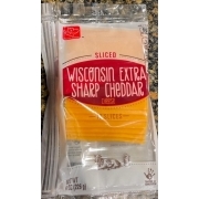 Harris Teeter Cheddar Cheese, Wisconsin Extra Sharp: Calories ...