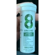 8 Greens Real Greens, Dietary Supplement: Calories, Nutrition Analysis ...