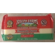 Joseph Farms Mozzarella Cheese: Calories, Nutrition Analysis & More ...