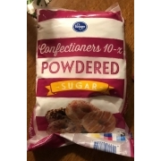 Kroger Powdered Sugar: Calories, Nutrition Analysis & More | Fooducate