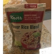 Knorr Burrito Bowl, Power Rice Blend: Calories, Nutrition Analysis ...