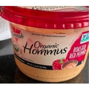 Hannah Hommus, Roasted Red Pepper, Organic: Calories, Nutrition ...