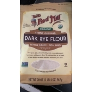 Bob's Red Mill Flour, Dark Rye, Stone Ground: Calories, Nutrition ...