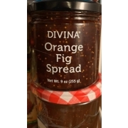 Divina Orange Fig Spread: Calories, Nutrition Analysis & More | Fooducate