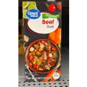 Great Value Beef Broth: Calories, Nutrition Analysis & More | Fooducate