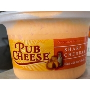 Pub Cheese Spreadable Cheese, Sharp Cheddar: Calories, Nutrition ...