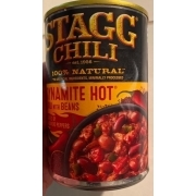 Stagg Chili with Beans, Dynamite Hot: Calories, Nutrition Analysis ...