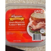 Wegmans Turkey Breast, Oven Roasted: Calories, Nutrition Analysis ...