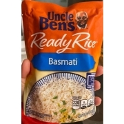 Uncle Ben's Ready Rice Pouch, Basmati: Calories, Nutrition Analysis ...