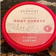 Vermont Creamery Crumbled Goat Cheese, Classic Chevre: Calories ...