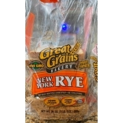 Great Grains Bakery New York Rye Bread: Calories, Nutrition Analysis ...