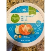 Simple Truth Organic Salsa, Restaurant Style: Calories, Nutrition ...