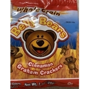 Belly Bears Cinnamon Graham Crackers, Whole Grain: Calories, Nutrition ...