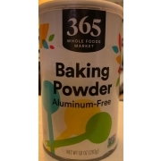 365 Whole Foods Market Baking Powder, Aluminum-free: Calories ...