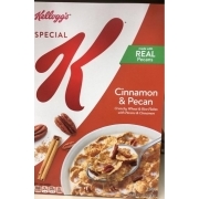Kellogg's Cereal, Special K, Cinnamon & Pecan: Calories, Nutrition ...