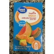 Great Value Drink Mix, Tropical Melon: Calories, Nutrition Analysis ...