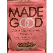 Made Good Crispy Light Granola, Strawberry: Calories, Nutrition ...