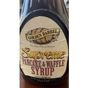 Golden Barrel Pancake & Waffle Syrup, Supreme: Calories, Nutrition ...