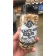First Street Seasoning, Everything Bagel: Calories, Nutrition Analysis ...