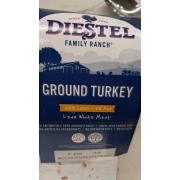 Diestel Ground Turkey, Lean White Meat: Calories, Nutrition Analysis ...