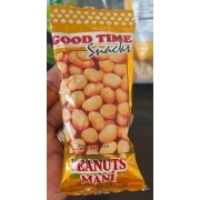 Good Time Snacks Peanuts: Calories, Nutrition Analysis & More | Fooducate