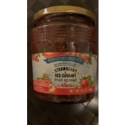 Lidl Strawberry & Red Currant, Fruit Spread: Calories, Nutrition ...