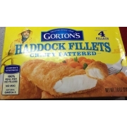 Gorton's Haddock Fillets, Crispy Battered: Calories, Nutrition Analysis ...