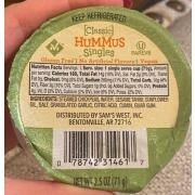 Member's Mark Hummus Singles, Classic: Calories, Nutrition Analysis ...