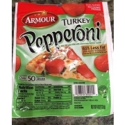 Armour Turkey Pepperoni: Calories, Nutrition Analysis & More | Fooducate