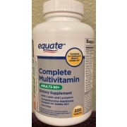 Equate Complete Multivitamin, Adults 50 Plus, Dietary Supplement ...