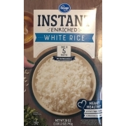 Kroger White Rice, Instant, Enriched: Calories, Nutrition Analysis ...