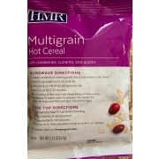 HMR Multigrain Hot Cereal: Calories, Nutrition Analysis & More | Fooducate