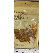 GreenWise Coconut Turmeric Granola: Calories, Nutrition Analysis & More ...