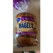 Kroger Bagels, Pre-Sliced, Cinnamon Raisin: Calories, Nutrition ...