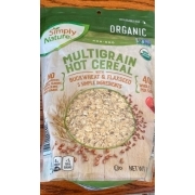 Simply Nature Multi Grain Hot Cereal, Organic: Calories, Nutrition ...