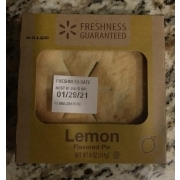 Walmart Pie, Lemon Flavored: Calories, Nutrition Analysis & More ...
