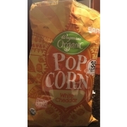 Wegmans Organic Pop Corn, White Cheddar: Calories, Nutrition Analysis ...