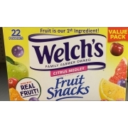 Welch's Fruit Snacks, Tangy Fruits: Calories, Nutrition Analysis & More ...