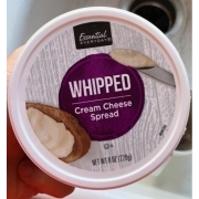 Essential Everyday Whipped Cream Cheese Spread: Calories, Nutrition ...