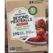 Beyond Meat Beyond Meatballs, Italian Style: Calories, Nutrition ...